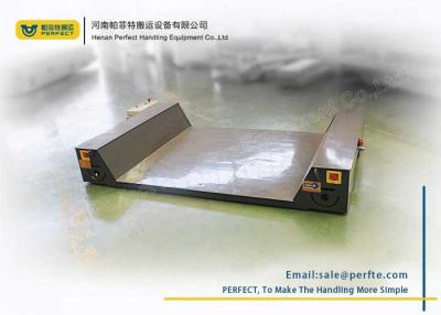 China Ultra Lage van de de Overdrachtkar van de Lijstmatrijs de Spoorweg Elektrische Vlakke Aanhangwagen voor Gieterijinstallatie Te koop