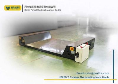 China Ultra Lage van de de Overdrachtkar van de Lijstmatrijs de Spoorweg Elektrische Vlakke Aanhangwagen voor Gieterijinstallatie Te koop