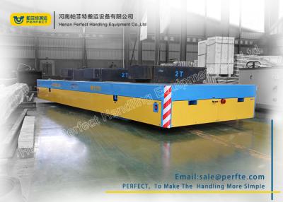 Cina Operazione facile a basso rumore di trasferimento del carrello ferroviario del carrello elettrico non cingolato del rimorchio in vendita