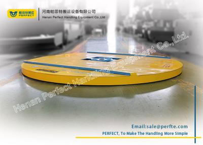 中国 2つの交差の柵が付いている多方向動きの物品取扱いの回転盤 販売のため