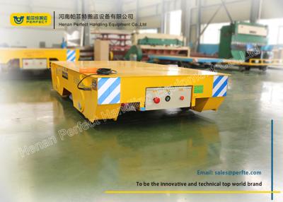 Cina 25T transfer trolley motorized trackless cart for crossing workshop in vendita
