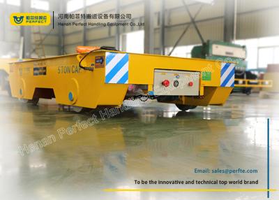 Cina 25T transfer trolley motorized trackless cart for crossing workshop in vendita