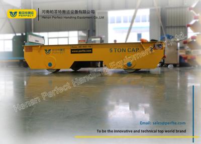 Cina 25T transfer trolley motorized trackless cart for crossing workshop in vendita