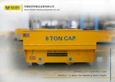 Cina 6 tonnellate di uso industriale hanno motorizzato i carretti di trasferimento della bobina della ferrovia della struttura di V in vendita