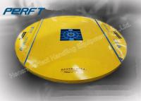 China 16 ton Workshop Rail Material Handling Trailer with Turntable with PLC System for sale