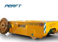 China Yellow Warehouse Carts Material Handling Equipment  With Cable Drum Power for sale