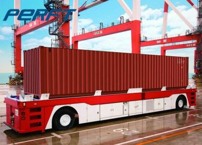 China Veículos guiados automatizados pequenos resistentes no material industrial que entrega durante o armazém à venda