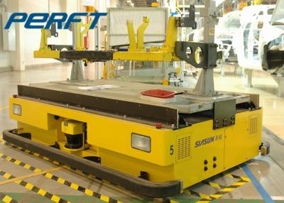 China Veículos guiados automatizados pequenos resistentes no material industrial que entrega durante o armazém à venda