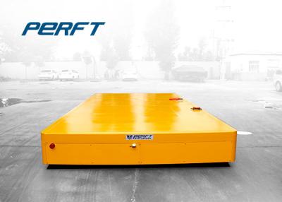 Cina carretto piano del materiale di trasferimento non cingolato resistente di maneggio utilizzato in magazzino in vendita