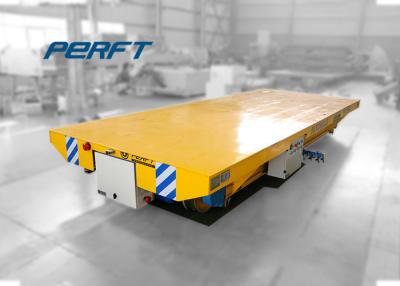 Cina customized industrial rail transfer cart powered by battery in vendita