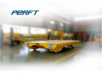 China 20 ton cable drum powered steerable dies rail transfer carts for sale