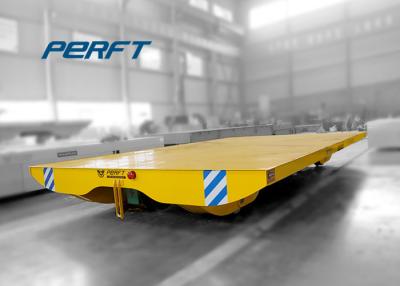Cina il tamburo per cavi ha alimentato il carrello industriale di trasferimento per il trattamento dell'iarda del porto in vendita