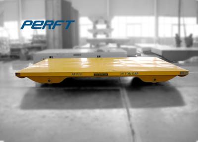 Cina il tamburo per cavi ha alimentato il carrello industriale di trasferimento per il trattamento dell'iarda del porto in vendita