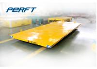 China Rail Electric Flat Crossover Transfer Custom Material Handling Carts Tow Cable Powered for sale