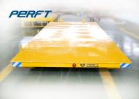 China Rail Electric Flat Crossover Transfer Custom Material Handling Carts Tow Cable Powered for sale