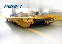 China Rail Electric Flat Crossover Transfer Custom Material Handling Carts Tow Cable Powered for sale