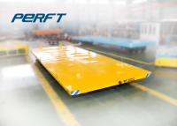 China Rail Electric Flat Crossover Transfer Custom Material Handling Carts Tow Cable Powered for sale