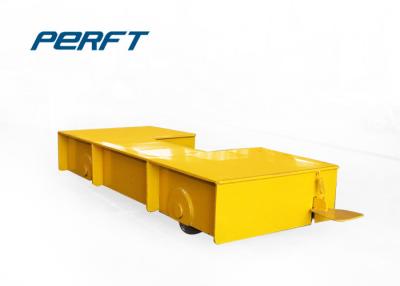 Cina Carrello ferroviario industriale del vagone dei carretti di Tugger della baia del carretto materiale trasversale orientabile trainabile manuale di trasferimento in vendita