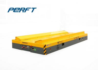 Cina Funzionamento orientabile del carretto di trasferimento della batteria di 10 T sul pavimento del cemento con telecomando in vendita