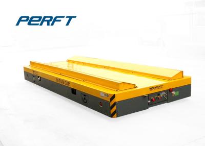 Cina Funzionamento orientabile del carretto di trasferimento della batteria di 10 T sul pavimento del cemento con telecomando in vendita