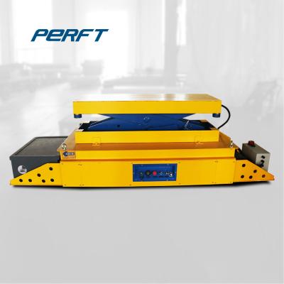 China Battery Operated Steel 25m/Min Coil Transfer Trolley Heavy Industry Manufacturing for sale