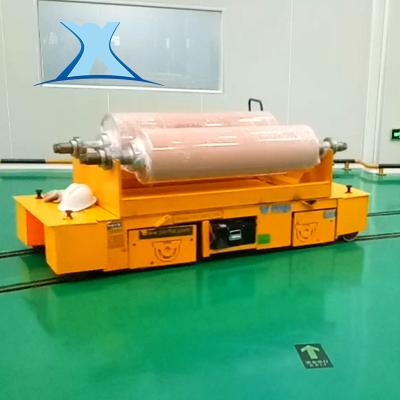 Cina Potenza della batteria resistente di maneggio del materiale del carrello di trasferimento della ferrovia 50t in vendita