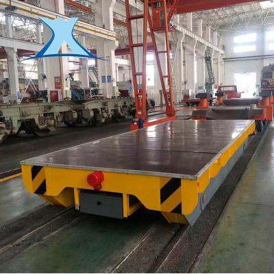 Cina Potenza della batteria resistente di maneggio del materiale del carrello di trasferimento della ferrovia 50t in vendita