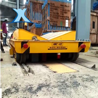 China 30t van de de Karaanpassing van de zware Ladingsoverdracht van de de Kleurenlorrie het Spoormateriaal Behandelingsmateriaal Te koop