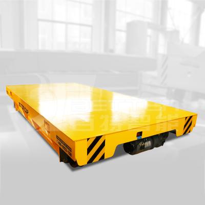 China Transfer Bogie Battery Powered Cart Steerable 15 Ton Capacity for sale