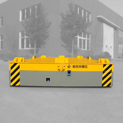 Cina Carretto elettrico d'acciaio della piattaforma della struttura di scatola non cingolato per il trasferimento materiale in vendita
