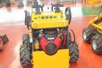 China skid loader broom, mini shovel loader, garden tractor mini loader, mini loader digger for sale