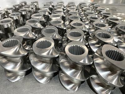 China German First Class SUS440C Double Screw Extruder Components Screw Elements for sale