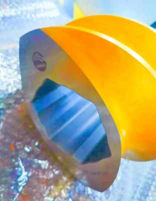 중국 HRC44 경직성 스플라인 스크루 샤프트, 플라스틱 추출기 부품 안정적인 성능 판매용