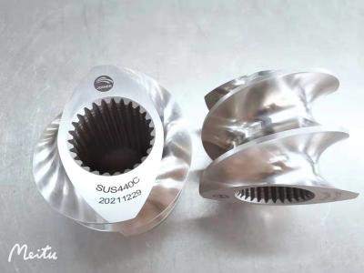 중국 석유화학 공장의 나사 원자 펠레티제어 extruder 부품 판매용