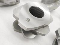 China Standard Involute Spline Extruder Machine Screw Elements Kneading Block for sale