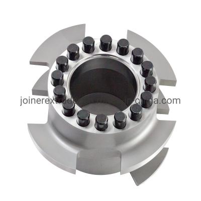 China Clextral BC92 Twin Screw Extruder Screw Elements Spare Parts for Plastic Engineering Indursty for sale