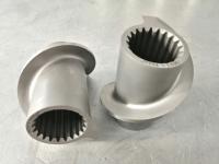 China ZE77 Involute Inner Spline Neutral Extruders Screw Elements Kneading Block for sale
