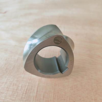 China ZE77 Zilver Covey schroef element, extruder schroef materiaal HRC58 - 62 Hardheid Te koop