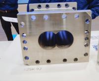 China 92 Closed Barrel Double Screw Design for sale