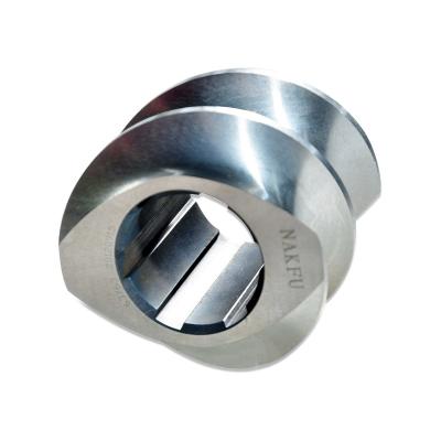 China 57.6mm Dia TEM48SS Kneading Block , Twin Screw Extruder Elements Custom Design for sale
