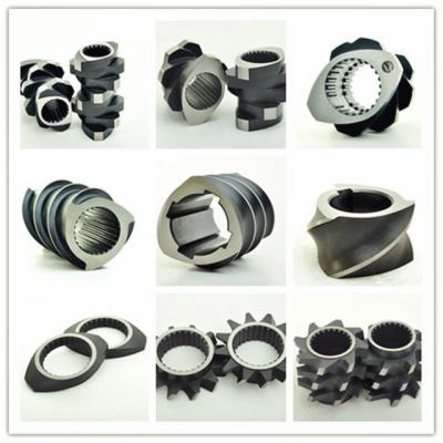 중국 두 배 나사 유형 밀어남 기계 부속, 플라스틱 설계를 위한 TEX65 나사 성분 판매용