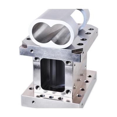 China CNC Machining Rectangular Openings Combine Extruder Barrel Cylinder for sale
