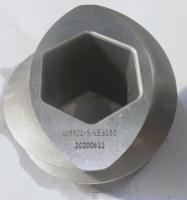 China Capacity Double Screw Extruder Machine Screw Elements Square Keyslot Components for sale