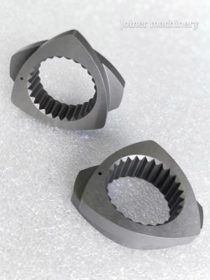 中国 吹かれたペット フードのための対ねじ押出機の練るブロックねじ要素 販売のため