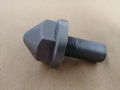 China Extruder Machine Parts Vacuum Quenching Screw Tip For Fixing Shaft for sale