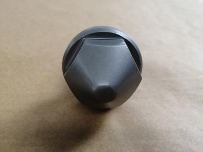 China Extruder Machine Parts Vacuum Quenching Screw Tip For Fixing Shaft for sale