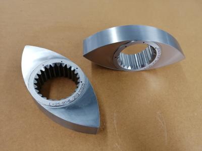 중국 G-25 허용 오차 등급 9H 쌍축 스크류 압출기 머신 부분은 요소 혼련 영역을 비틉니다 판매용