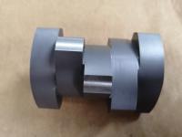China Durable Double Screw Extruder Standard Involute Spline Screw Elements Kneading Block for sale