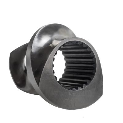 中国 SKD11は耐久性DIN標準的な対ねじ押出機機械を区分するねじ要素を 販売のため