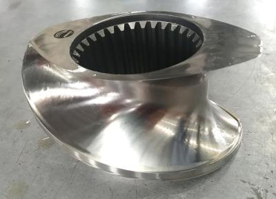 China Os elementos de máquina gêmeos da extrusora de parafuso lixam o sopro de 160mm à venda